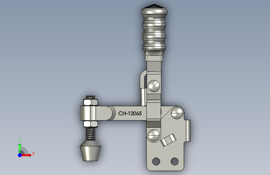 CH-12065快速夹钳_STEP_模型图纸下载 – 懒石网