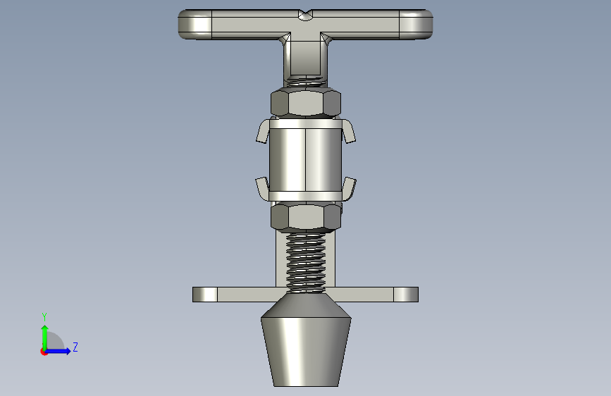 CH-13007快速夹钳_STEP_模型图纸下载 – 懒石网