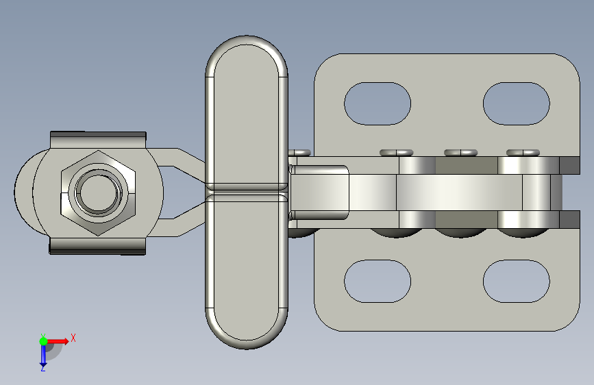 CH-13007快速夹钳_STEP_模型图纸下载 – 懒石网