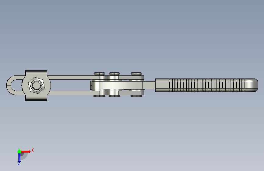 CH-22384快速夹钳_STEP_模型图纸下载 – 懒石网