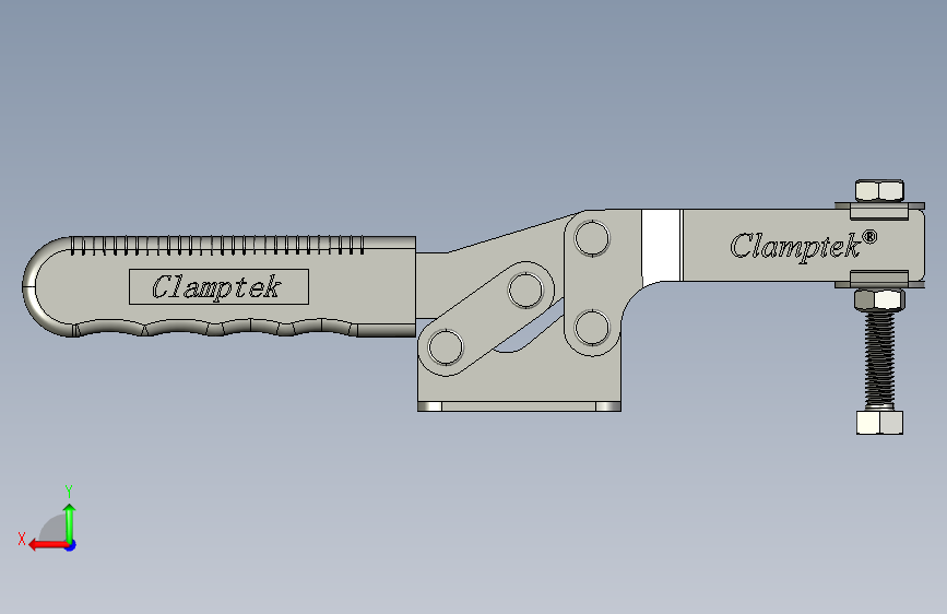 CH-25382快速夹钳_STEP_模型图纸下载 – 懒石网