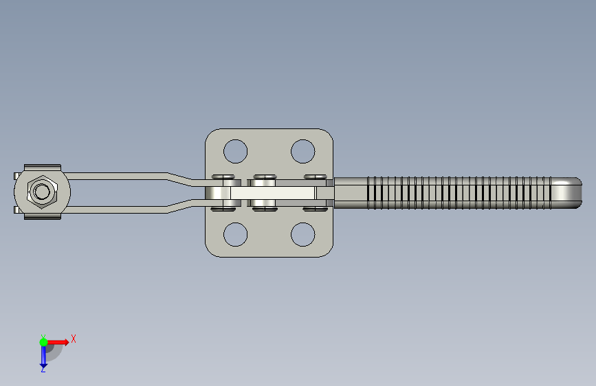 CH-25382快速夹钳_STEP_模型图纸下载 – 懒石网