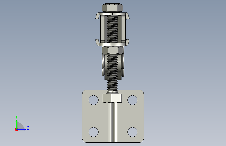 CH-25383快速夹钳_STEP_模型图纸下载 – 懒石网