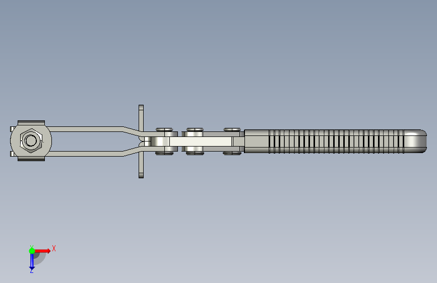 CH-25383快速夹钳_STEP_模型图纸下载 – 懒石网