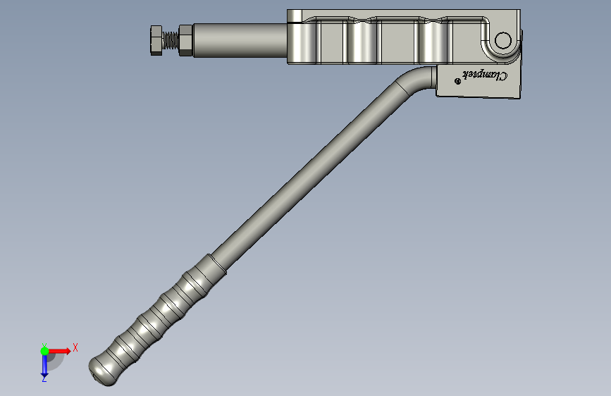 CH-31200-HL快速夹钳_STEP_模型图纸下载 – 懒石网