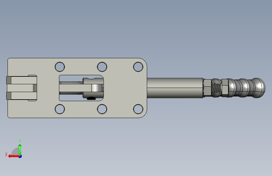 CH-31200-HL快速夹钳_STEP_模型图纸下载 – 懒石网