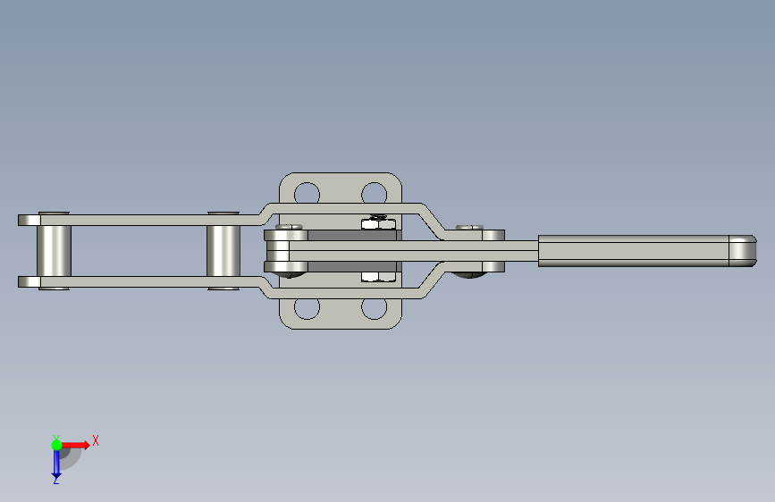 CH-43101快速夹钳_STEP_模型图纸下载 – 懒石网