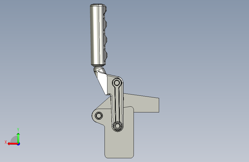 CH-70720快速夹钳_STEP_模型图纸下载 – 懒石网