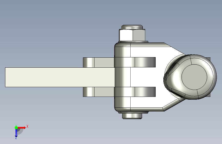 CH-70720快速夹钳_STEP_模型图纸下载 – 懒石网