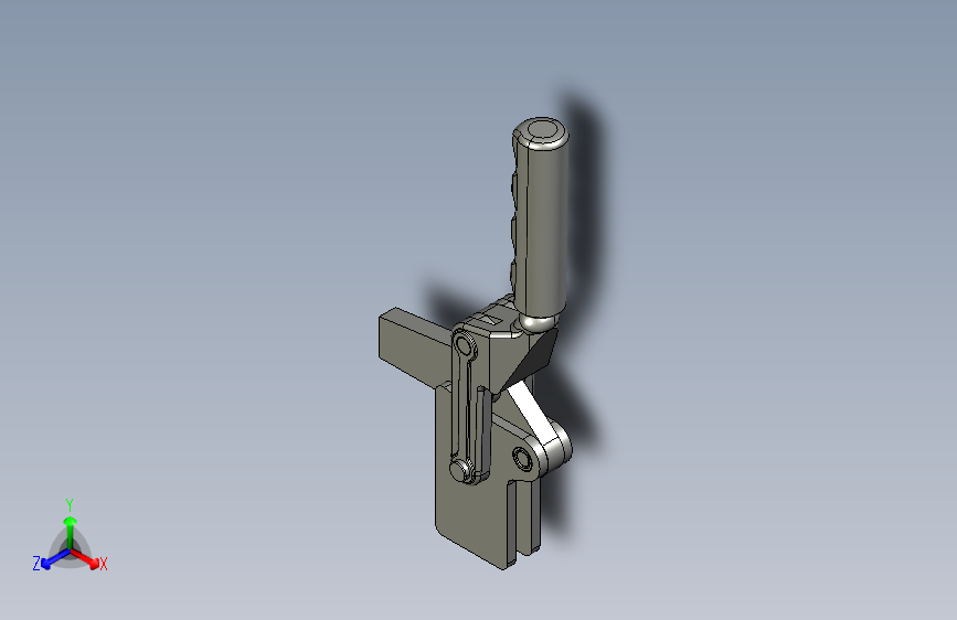 CH-70720快速夹钳_STEP_模型图纸下载 – 懒石网
