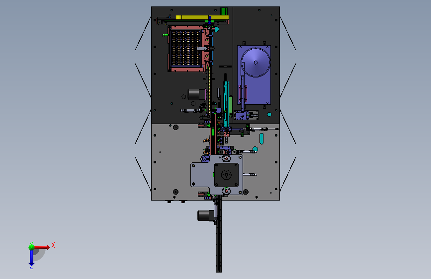 半导体器件组装机（sw10可编辑+工程图+BOM）_SOLIDWORKS 2010_模型图纸下载 – 懒石网