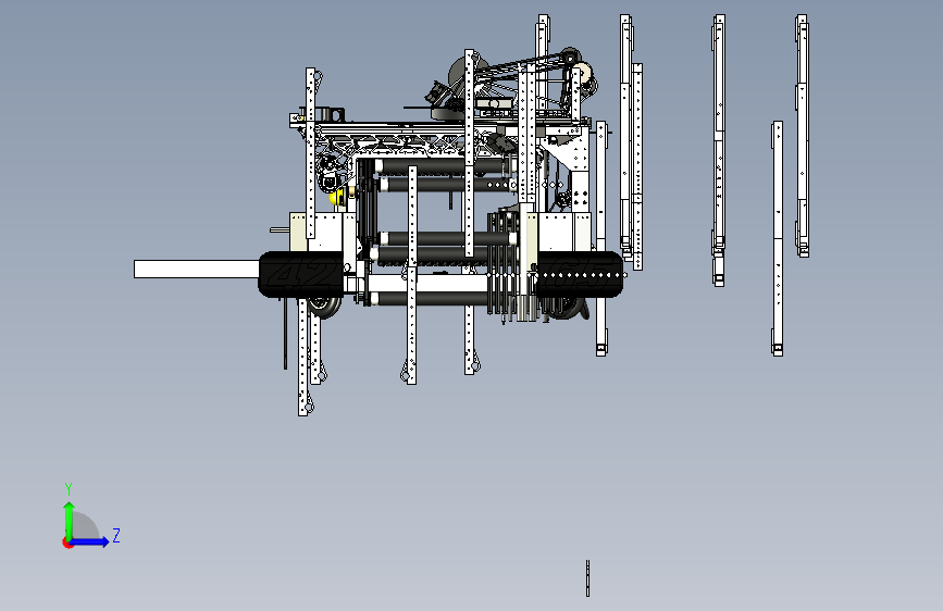 FRC 4265 2022全尺寸机器人_STEP_模型图纸下载 – 懒石网