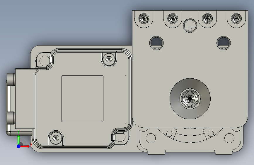 C25-100-1210-P-T100W-L紧凑型电动缸 导轨导向推杆 缸径25mm_STEP_模型图纸下载 – 懒石网