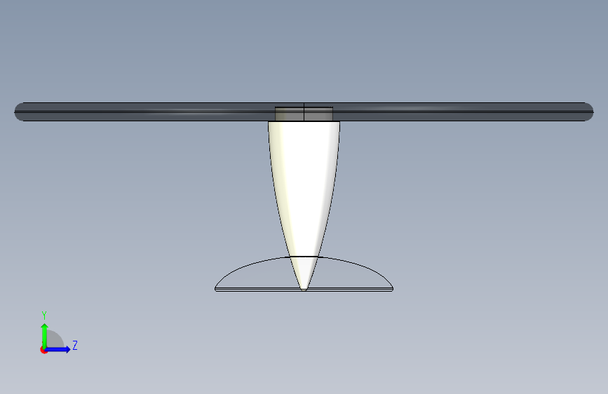 茶几_PROE_模型图纸下载 – 懒石网
