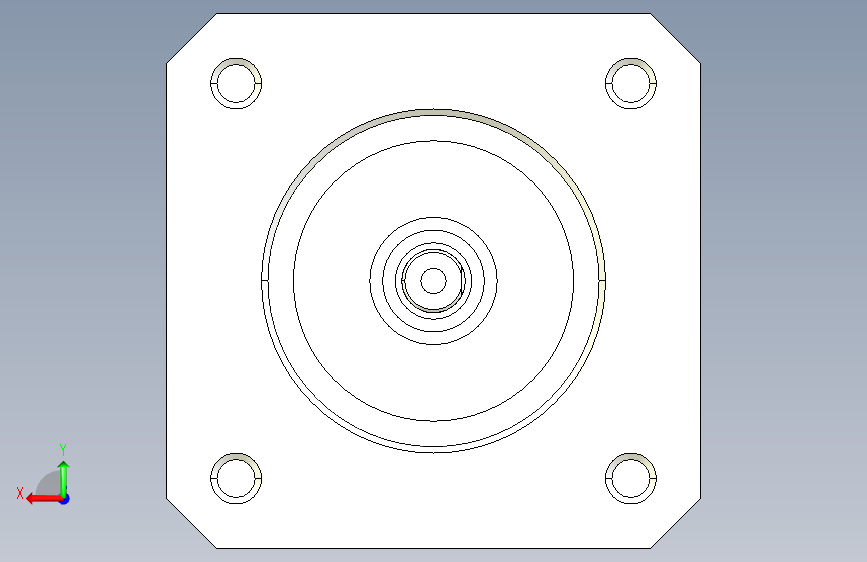 步进电机3D图42BYGH247-1008B_STEP_模型图纸下载 – 懒石网