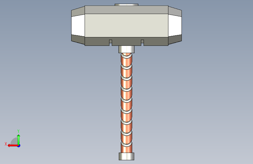 雷神之锤 2.0_IGES_模型图纸下载 – 懒石网