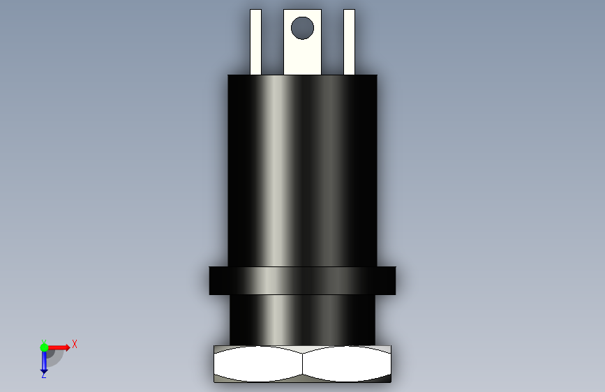 PJ-3640 4针插孔3.5mm接头_STEP_模型图纸下载 – 懒石网
