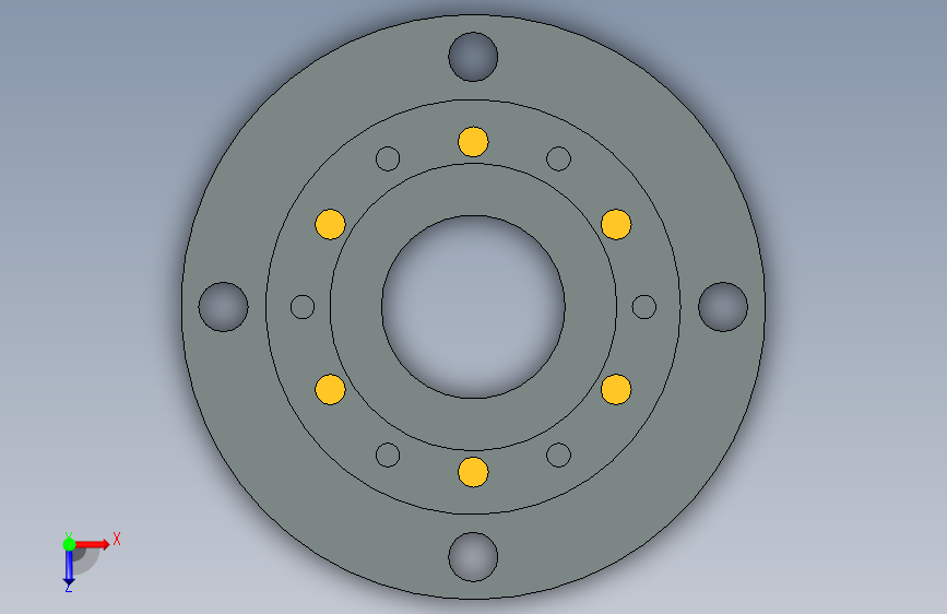 填料函_Inventor_模型图纸下载 – 懒石网