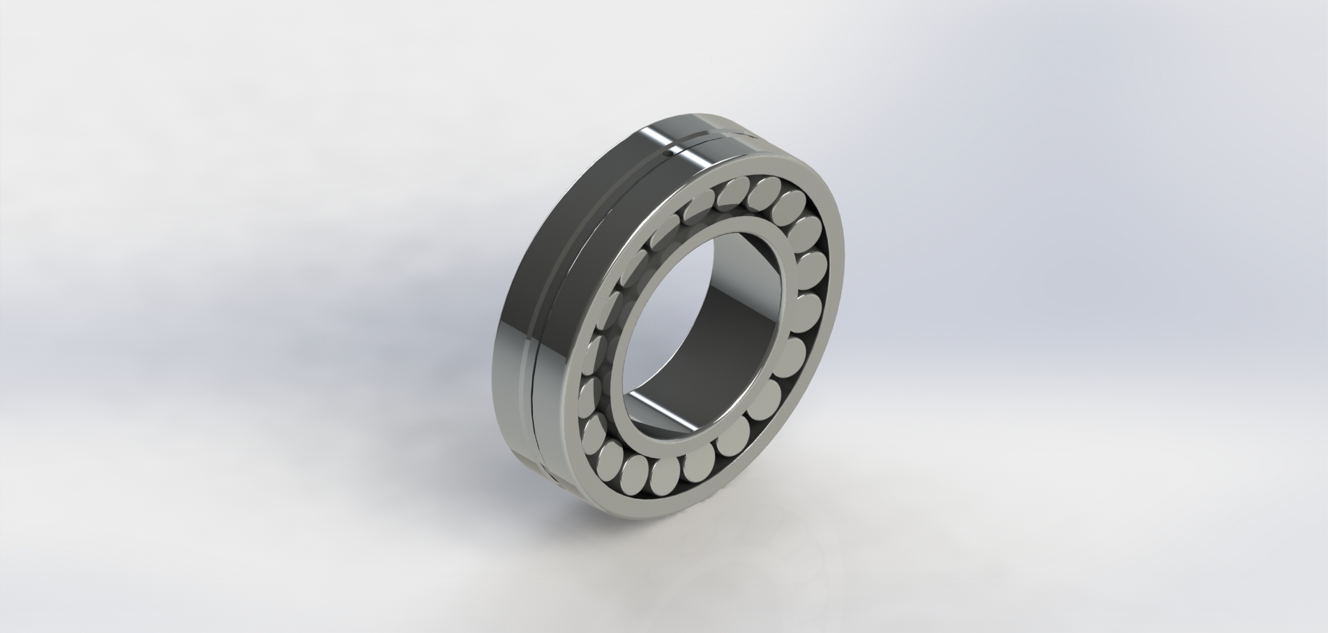 圆柱滚子轴承 SKF 22219E_SOLIDWORKS 2019_模型图纸下载 – 懒石网