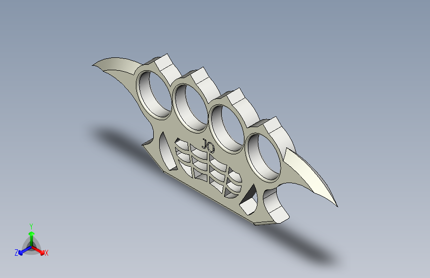 指虎_Inventor ipt_模型图纸下载 – 懒石网