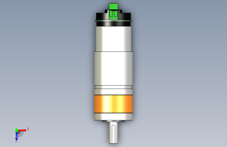 PG45马达_STEP_模型图纸下载 – 懒石网