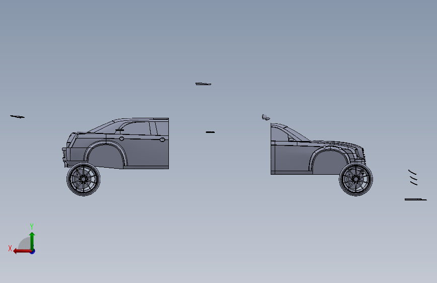克莱斯勒300C模型_SOLIDWORKS 2020_模型图纸下载 – 懒石网