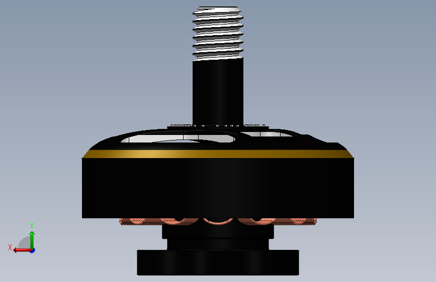 T-Motor 2203.5 KV2850 BLDC四旋翼专用直流电机_SOLIDWORKS 2020_模型图纸下载 – 懒石网