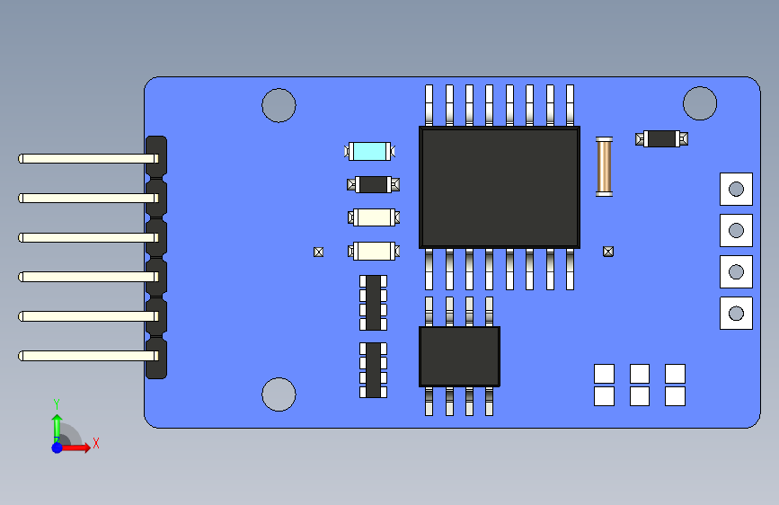 用于Arduino和Raspberry Pi的HW-84 (DS3231)实时时钟组件模块_STEP_模型图纸下载 – 懒石网