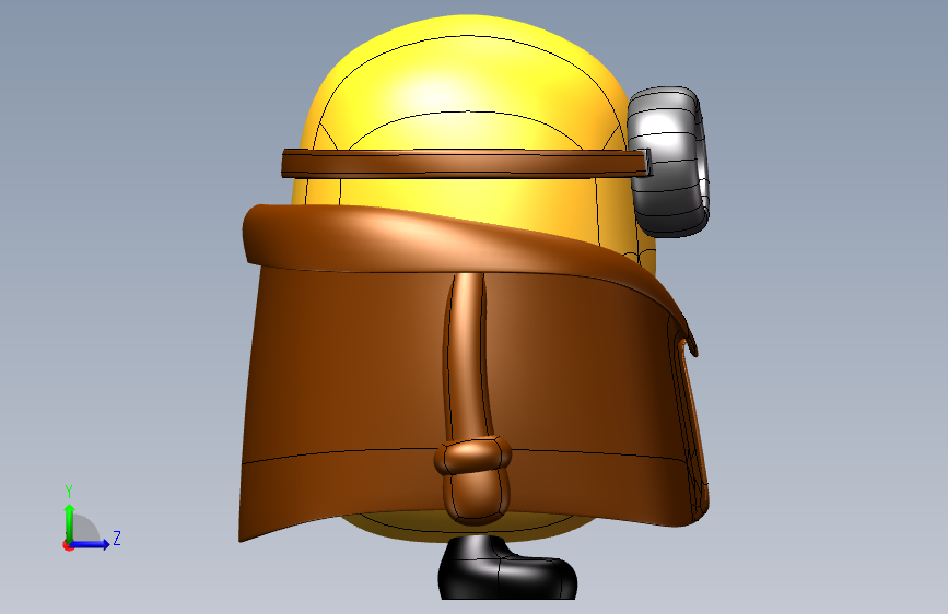 （威力）小黄人 Solidworks 2018 模型图纸下载 懒石网