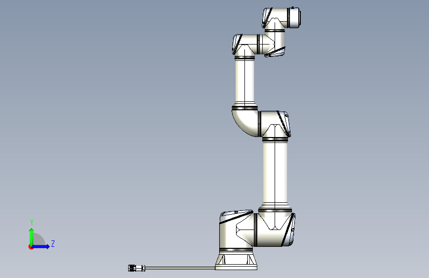 通用机器人 UR16_IGES_模型图纸下载 – 懒石网