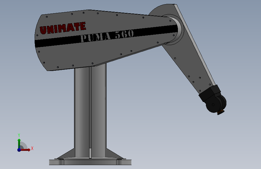 robot-puma-560.snapshot机器人、机械臂.3_SOLIDWORKS 2012_模型图纸下载 – 懒石网