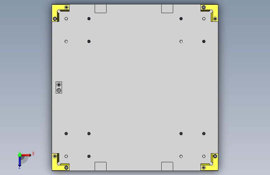 矩形工件定位_SOLIDWORKS 2011_模型图纸下载 – 懒石网