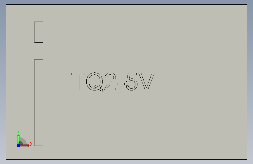 继电器 TQ2 5V_STEP_模型图纸下载 – 懒石网