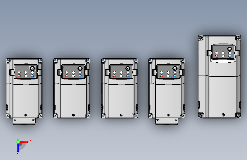 逆变器台达VFD-C200_SOLIDWORKS 2016_模型图纸下载 – 懒石网