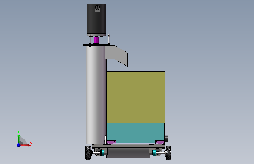 乒乓球自动捡球机 Solidworks 2018 模型图纸下载 懒石网