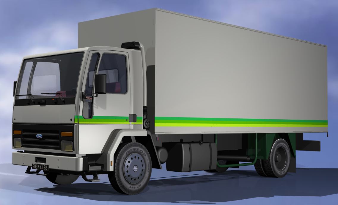 Ford cargo-1113 STP_STEP_模型图纸下载 – 懒石网