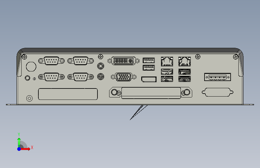 E7l Em工控机 E7系列 Step 模型图纸下载 懒石网