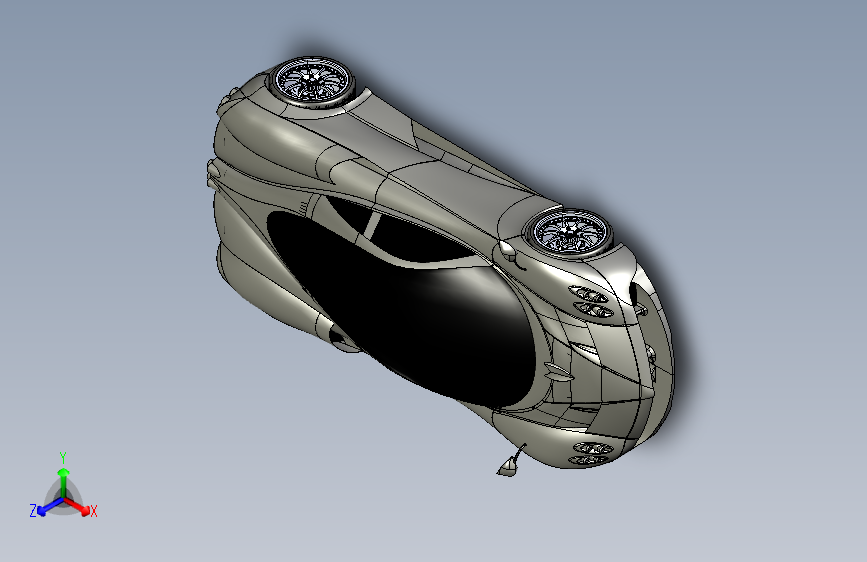 帕加尼 huayra catia stp_IGES_模型图纸下载 – 懒石网