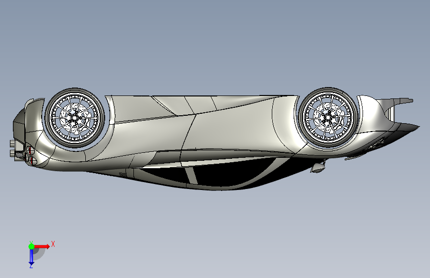 帕加尼 huayra catia stp_IGES_模型图纸下载 – 懒石网