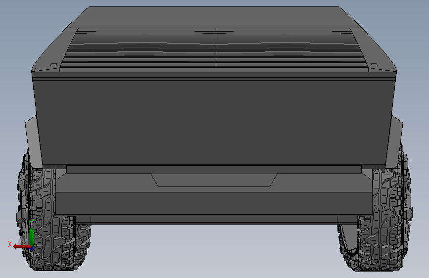 特斯拉 tesla cybertruck SW STP IGS X_T STL_SOLIDWORKS 2019_模型图纸下载 – 懒石网