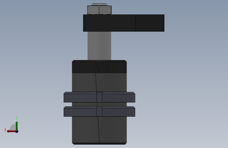 YZG-LG油压全牙型转角缸[YZG-LG50SL×0]_SOLIDWORKS 2018_模型图纸下载 – 懒石网