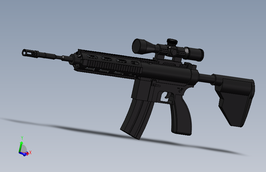 M416_SOLIDWORKS 2016_模型图纸免费下载 – 懒石网