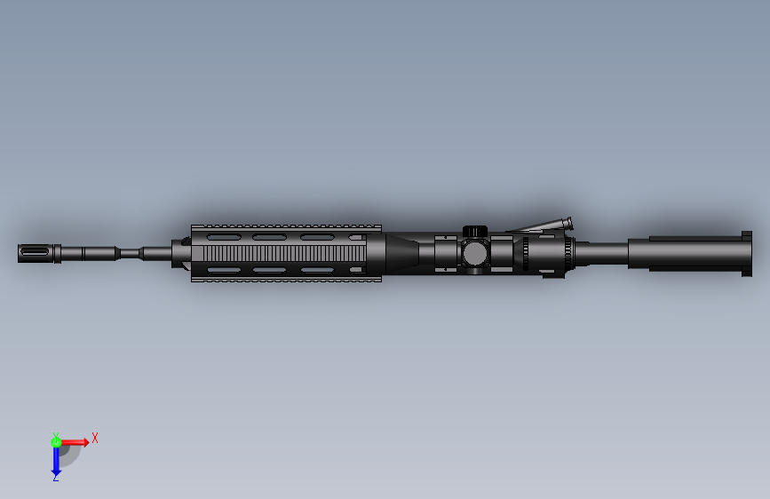 M416_SOLIDWORKS 2014_模型图纸下载 – 懒石网