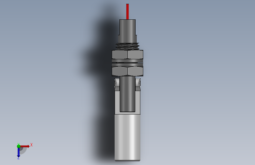 水平安装浮动开关 Solidworks 2019 模型图纸下载 懒石网