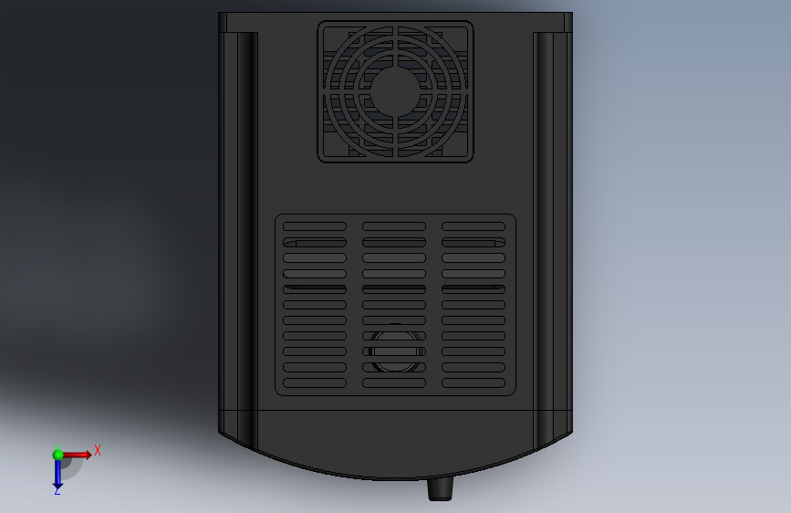 变频器_HY01D523B_SOLIDWORKS 2012_模型图纸下载 – 懒石网