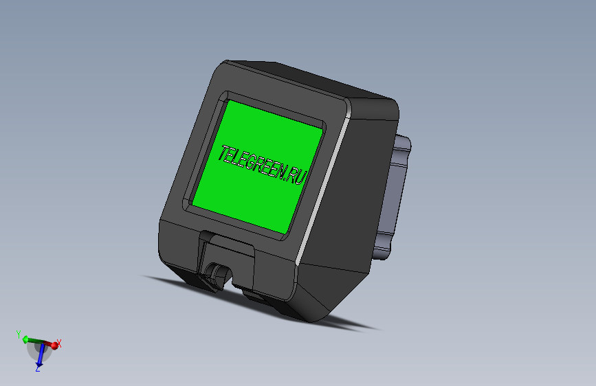 PAX IM20 POS终端机_SOLIDWORKS 2020_模型图纸下载 – 懒石网