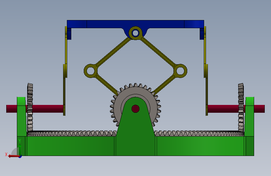 升降机构 Solidworks 2021 模型图纸下载 懒石网