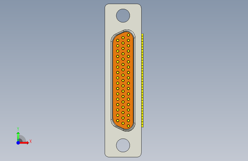 J30J-51ZKW-J连接器_STEP_模型图纸下载 – 懒石网