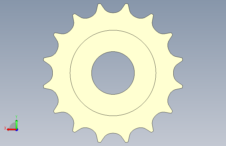 JI 1050-16T-R40-C1机加工被动轮_STEP_模型图纸下载 – 懒石网