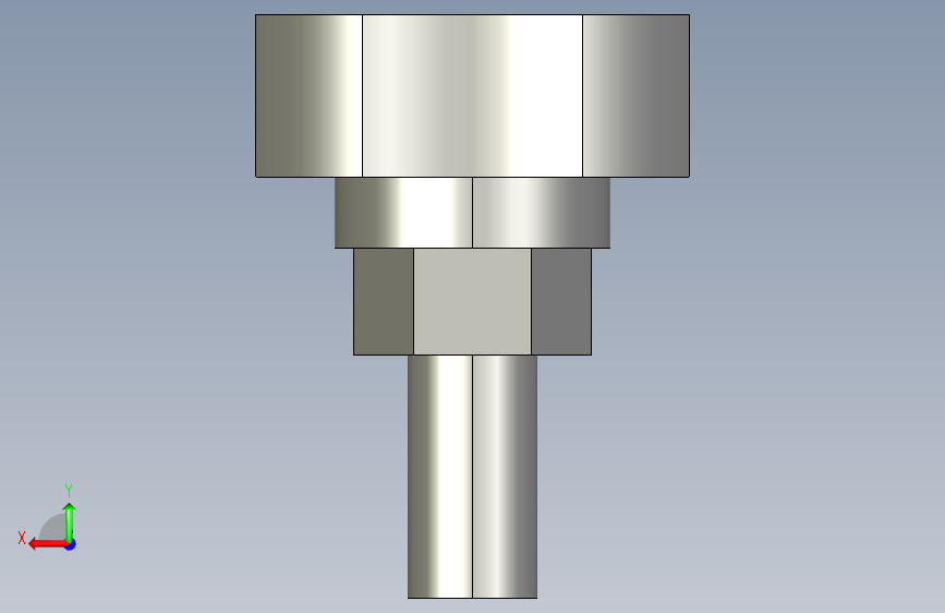 JB-30-M8X15-C1外牙旋紧头_STEP_模型图纸下载 – 懒石网
